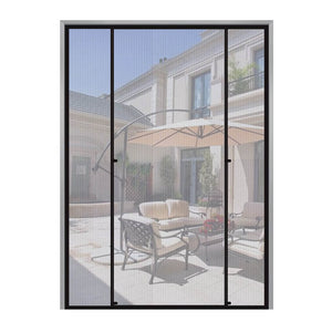 Magic Screen Door | Magic Mesh Screen Door | Magic Mesh Garage ...