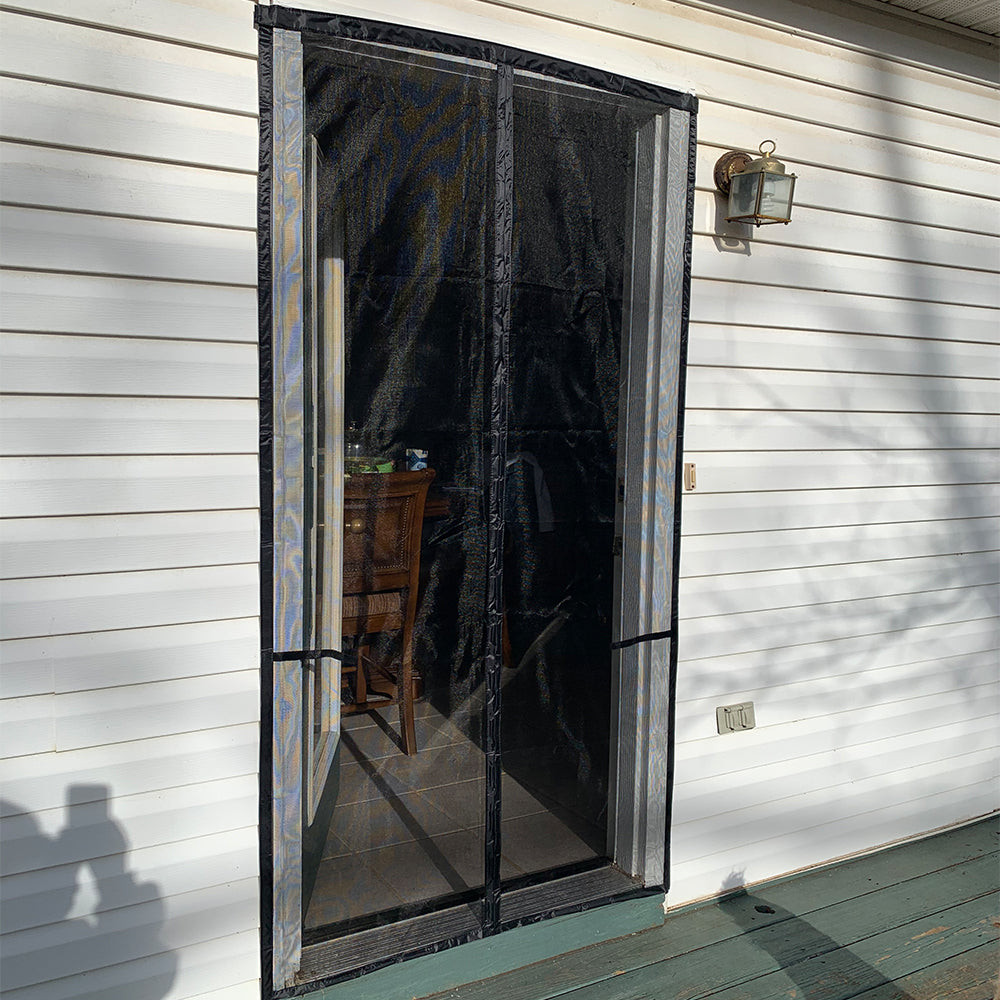 Magnetic Screen Door | Velcro Screen Door Net | Mesh Screen Slider ...